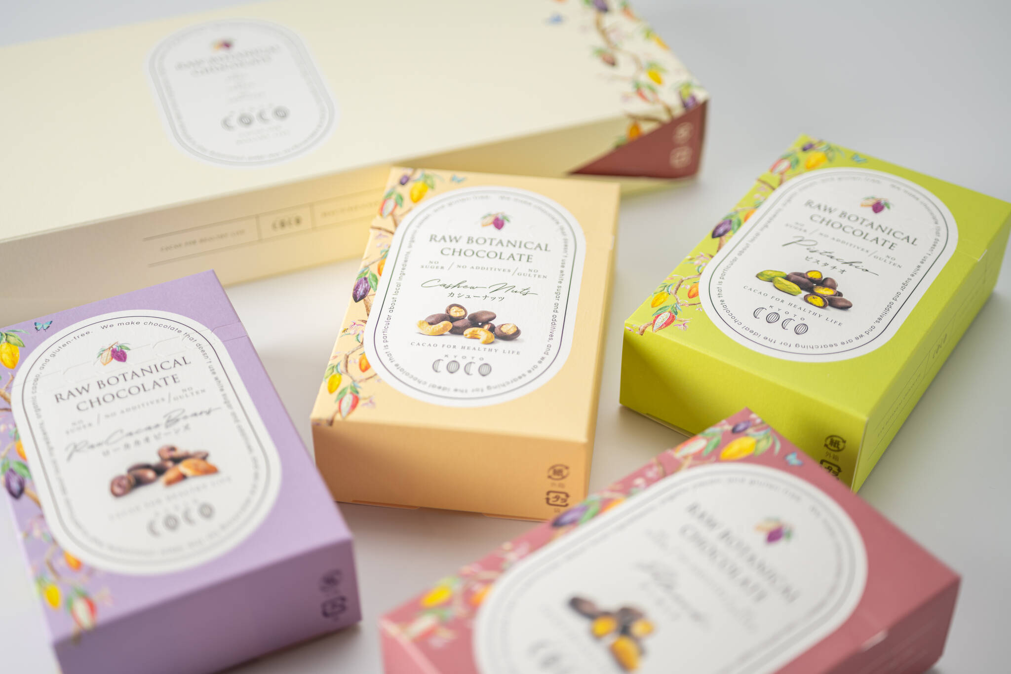 Raw Botanical Chocolate | 京都のローチョコレート・ビーントゥバー専門店｜ COCO